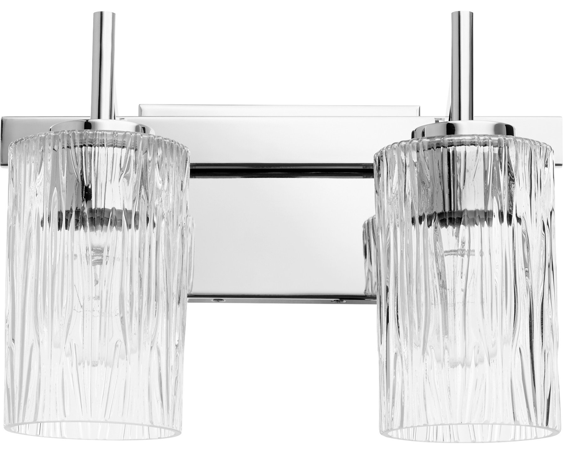 QUORUM 520-2-14 2-Light Vanity, Chrome - Transitional - Bathroom Vanity ...