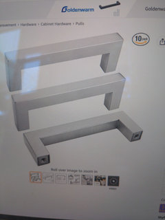 Matte black or brushed nickel hardware for birch color cabinets?