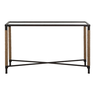 Braddock Coastal Console Table - Beach Style - Console Tables - by ...