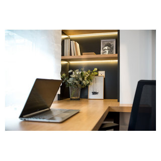 Con un estilo calmado y urbano - Mediterranean - Home Office - Other ...