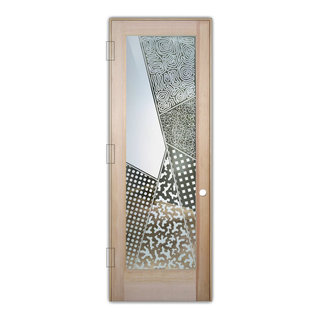 Interior Prehung Door or Interior Slab Door - Matrix Angles - Primed ...