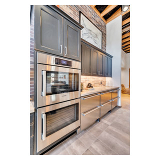 New York City Loft Styled Kichen Addition - Industrial - Kitchen ...