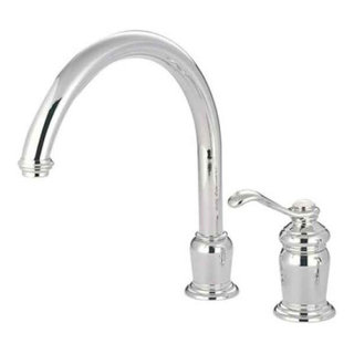 Single Handle High Spout Kitchen Faucet without Brass Sprayer ...