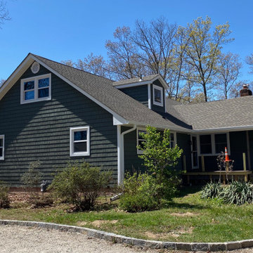 Alside Deep Moss Siding - Photos & Ideas | Houzz