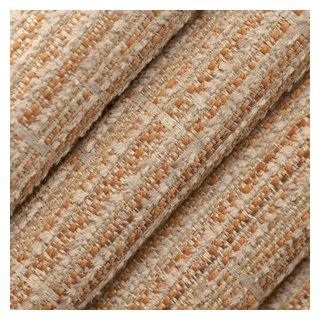 Natural Brown Performance Textured Upholstery Fabric by the Yard, By ...