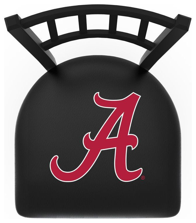 Holland L018 Alabama 30" Swivel Bar Stool - Black - Contemporary - Bar ...