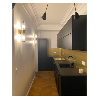 Rénovation appartement Haussmannien - Modern - Kitchen - Paris - by ...