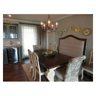 Bouchier Living & Dining Room - Farmhouse - Dining Room - Dallas - by ...
