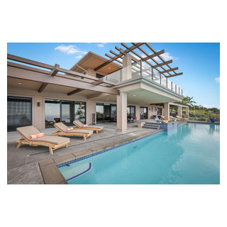 New Breathtaking Hawaii Home - Tropical - Pool - Hawaii - by Spaces808 ...