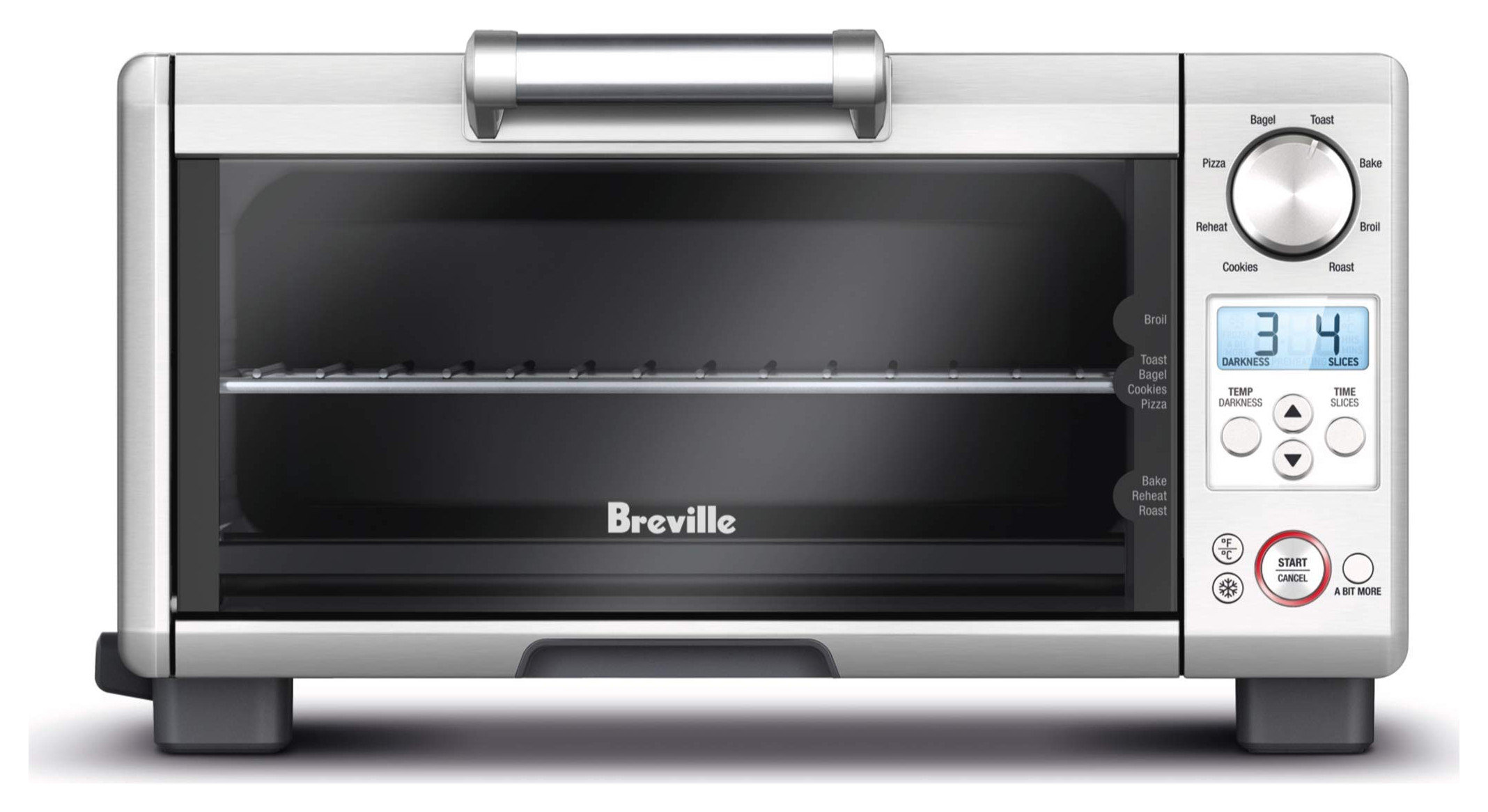 Mini Smart Toaster Oven, Brushed Stainless Steel, BOV450XL - Modern ...