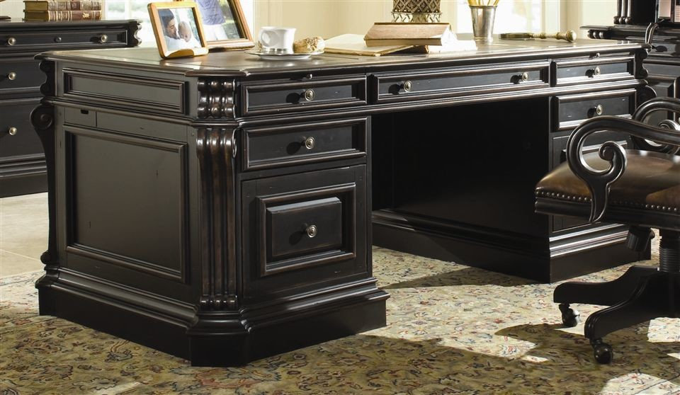 Hooker Telluride Executive Desk - Traditional - Desks And Hutches - by ...