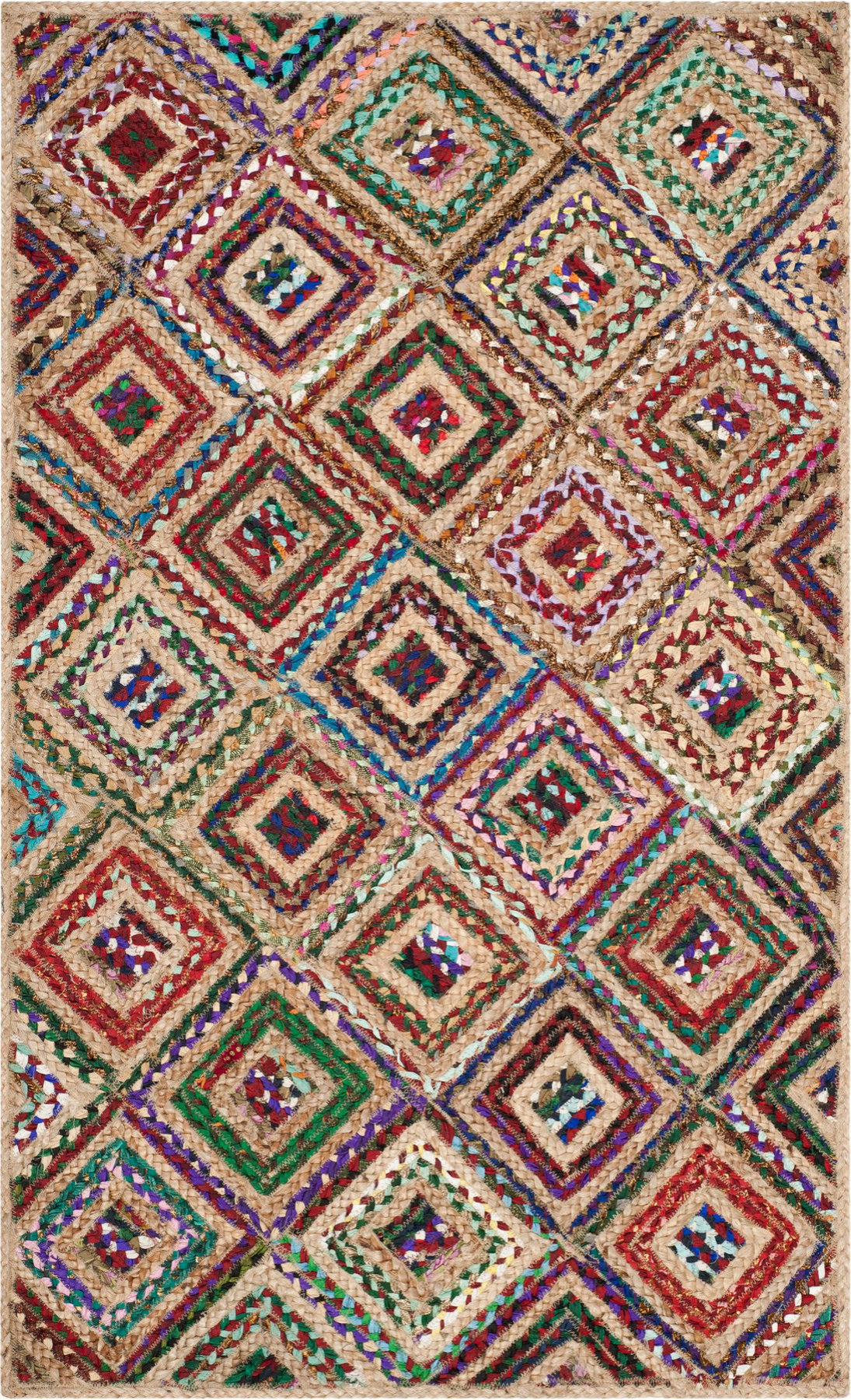 Safavieh Cape Cod Collection CAP354 Rug, 6'0" x 6'0" - Contemporary ...