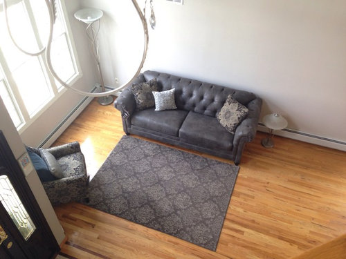 Our new sitting area in entrance