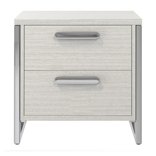Bernhardt Stratum Nightstand, 28" W x 19" D x 28" H - Contemporary ...