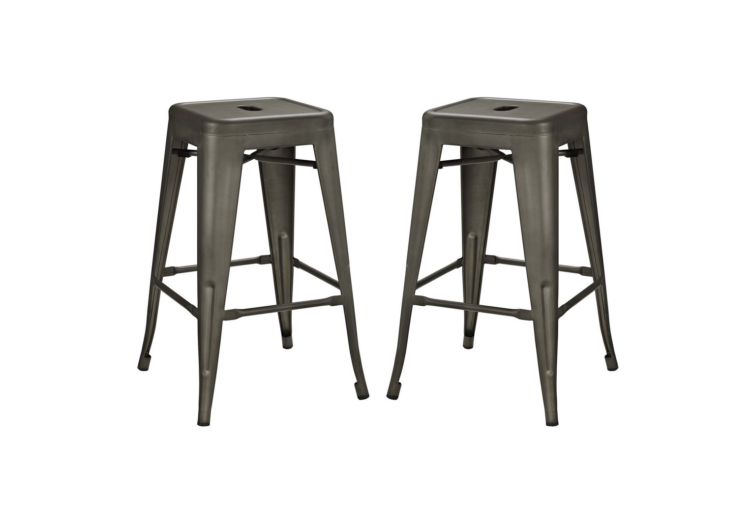 Promenade Counter Stool Set of 2 - Industrial - Bar Stools And Counter Stools - by Furniture ...