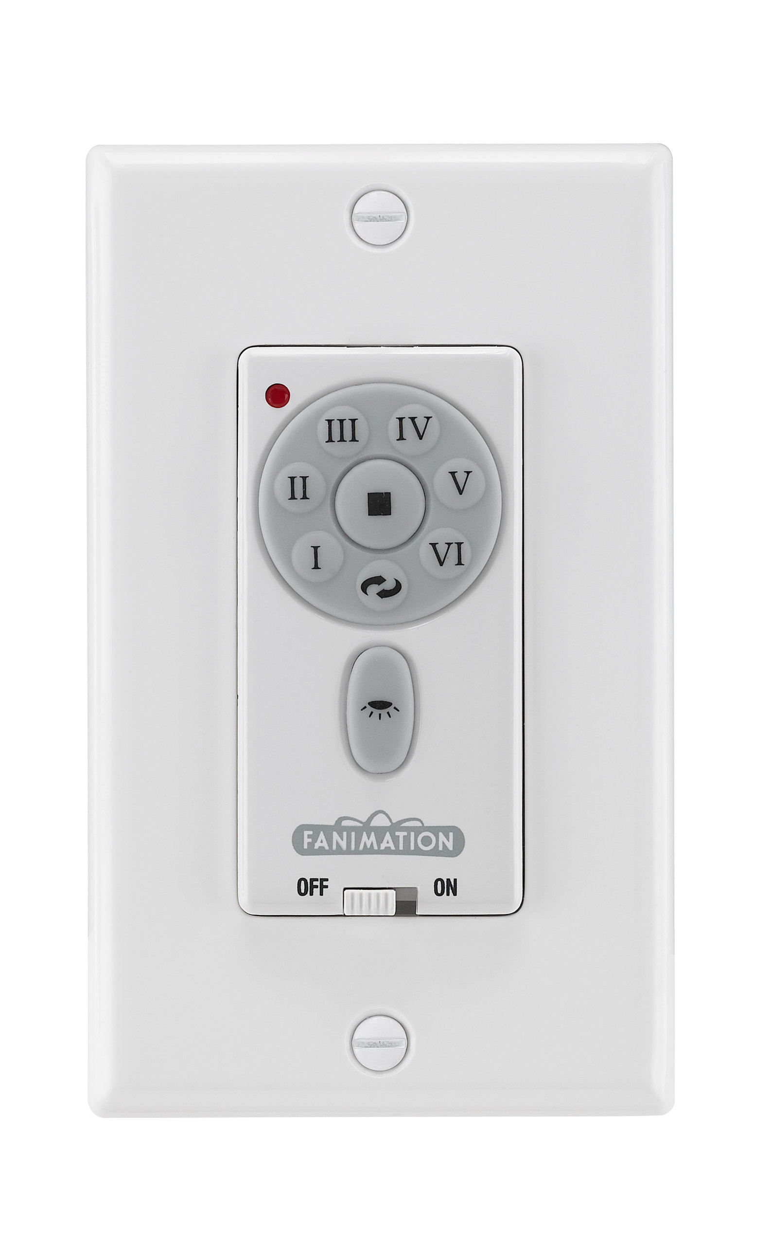 Wall Control DC Motor, White - Contemporary - Ceiling Fan Accessories ...