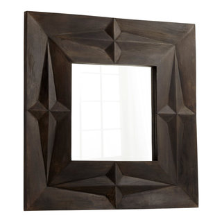 Careta Mirror, Slate Grey - Transitional - Wall Mirrors - by Hudson ...
