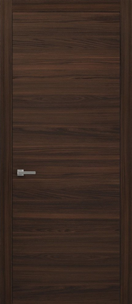 Modern Interior Door 30 x 80 & Hardware | Planum 0010 Chocolate Ash ...