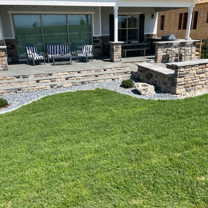 75 River Rock Lawn Edging Ideas You'll Love - September, 2025 | Houzz