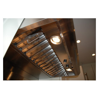 White Shaker Kitchen Cabinet - Contemporary - Staircase - New York - by ...