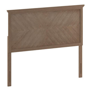 Contemporary King Size Herringbone Pattern Headboard - Contemporary ...
