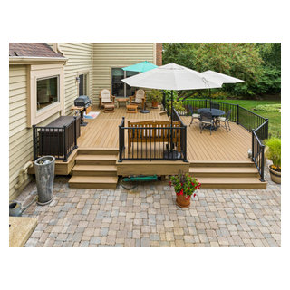 Timbertech Reserve Collection Antique Leather Decking & Westbury ...