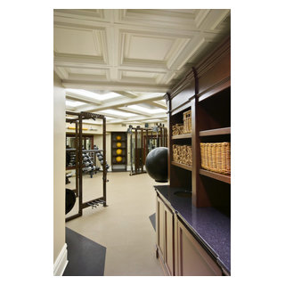 Custom 2 Room Gym Project - Traditional - Home Gym - New York - by IRON ...