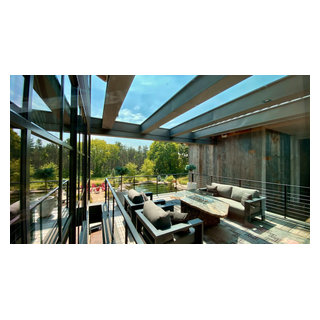 Montana Modern - Rustic - Deck - Minneapolis - by James McNeal ...