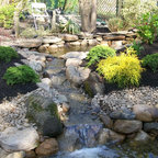 Bubbling Rocks & Urns/Vases - Traditional - Landscape - Atlanta - by ...