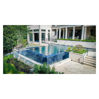 Straight Line Pools - Modern - Pool - Atlanta - by Georgia Classic Pool ...