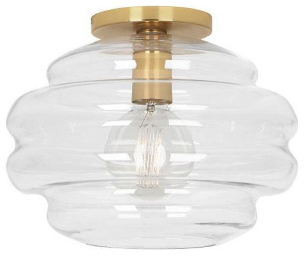 Robert Abbey CL64 Horizon, 1 Light Flushmount - Transitional - Flush-mount Ceiling Lighting - by ...