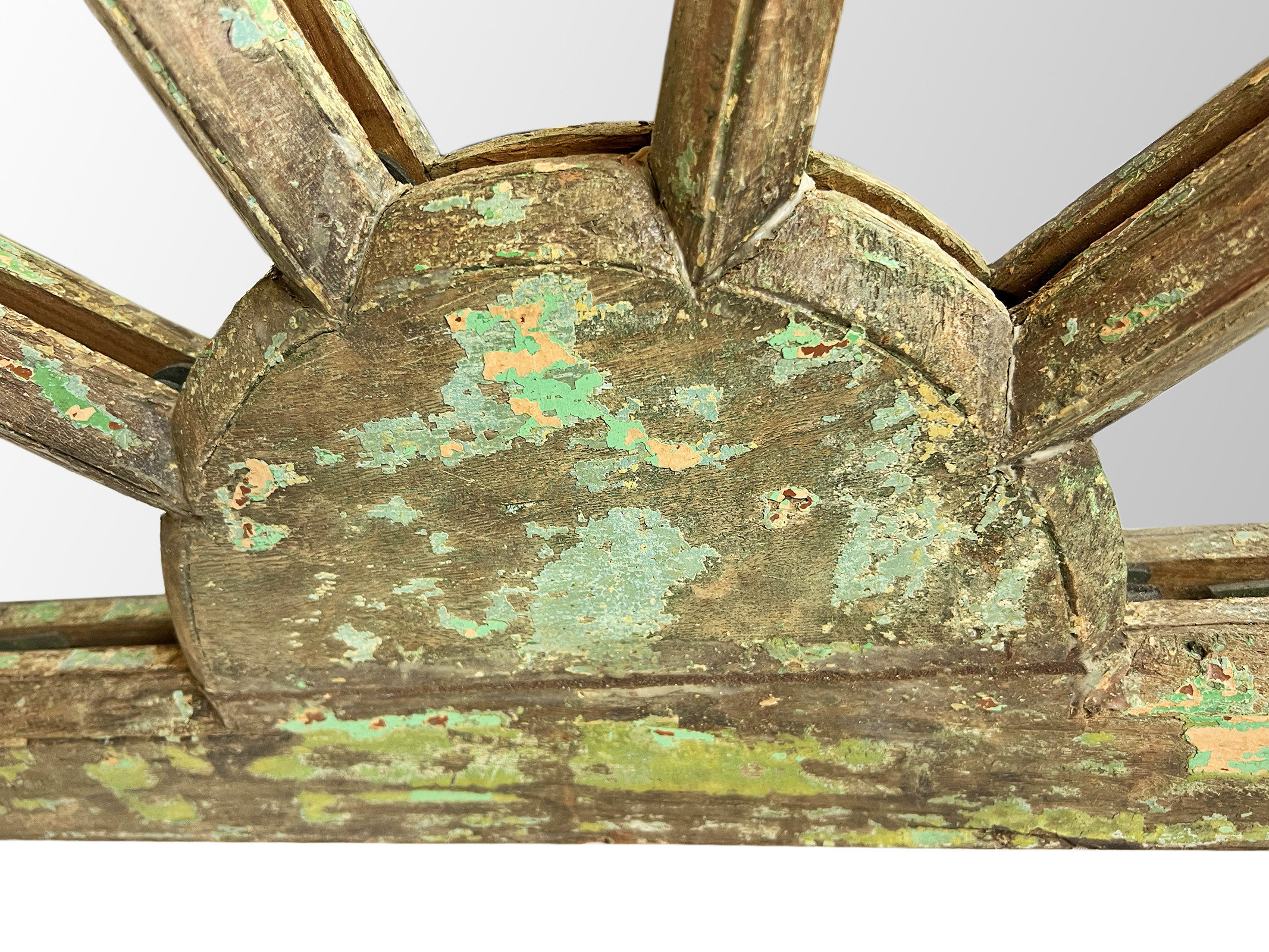 Vintage Arched Green Transom Mirror - Farmhouse - Wall Mirrors - by ...