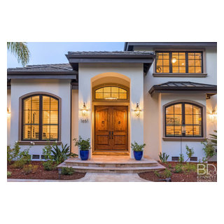 Transitional Spanish Revival Home Remodel - Transitional - Exterior ...