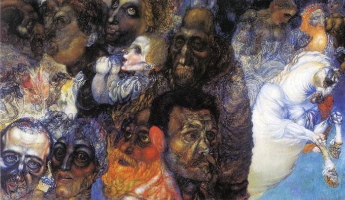 Pavel Filonov Head, 18"x27" Wall Decal, 18x27 - Contemporary - Wall ...