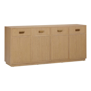 Aria Natural Oak Buffet - Natural - Transitional - Buffets And ...