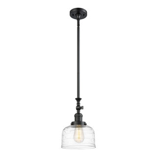 Innovations Bell LED Large Mini Pendant 206-BK-G713-LED, Matte Black ...