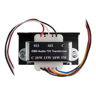 70V Commercial (20, 15, 10, 5W) Premium Quality Distribution Line ...