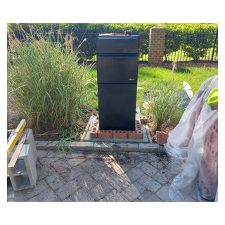 CUSTOM Brick dVault® Mailbox Surround - Exterior - Other - by Boyd's ...