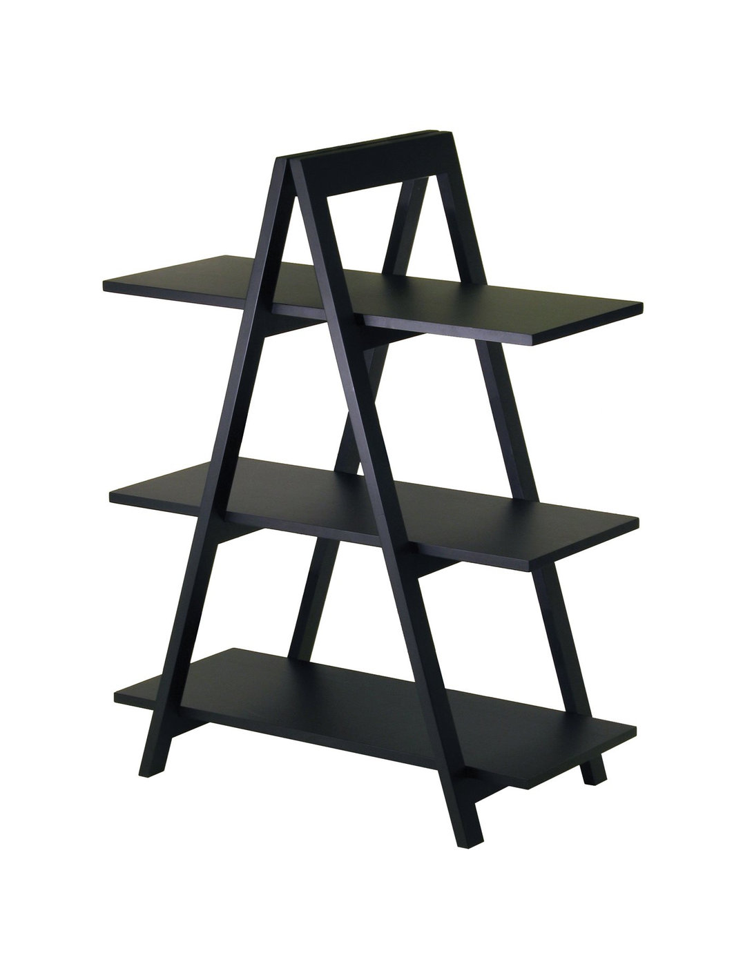 Winsome Wood A-Frame 3-Tier Shelf - Transitional - Display And Wall ...