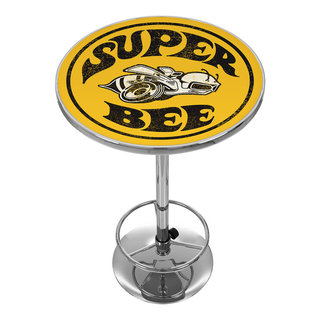 Dodge Chrome Pub Table, Super Bee - Contemporary - Indoor Pub And ...