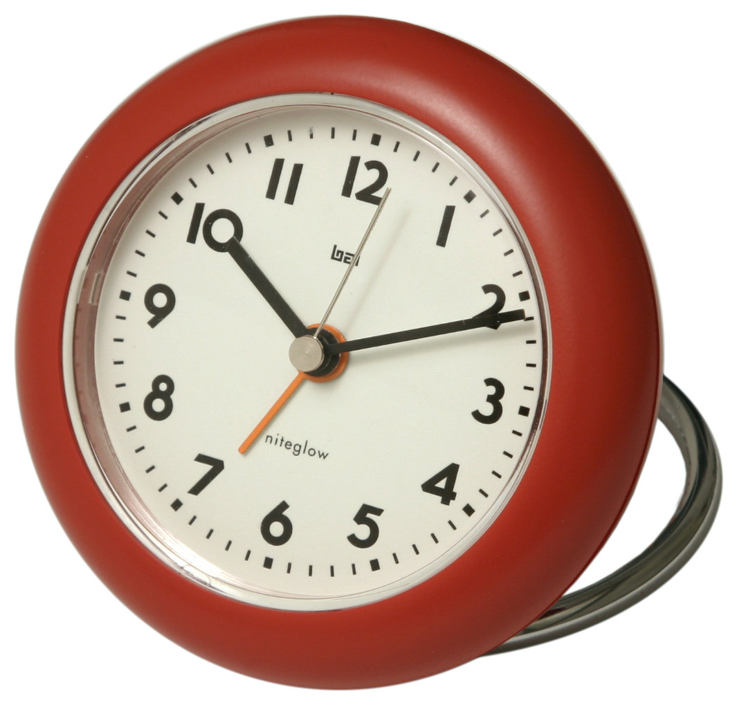 Rondo Travel Alarm Clock Orange - Midcentury - Alarm Clocks - by BAI ...