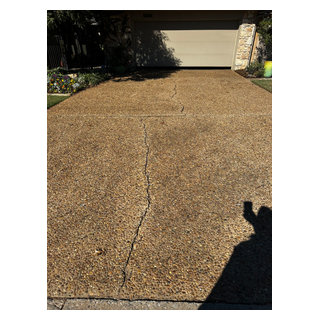 Driveway Transformation - French Country - Exterior - Oklahoma City ...