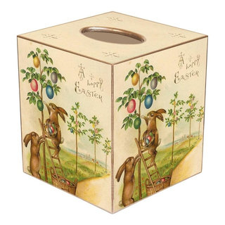 TB1749 - A Happy Easter Tissue Box Cover - Farmhouse - Tissue Box ...