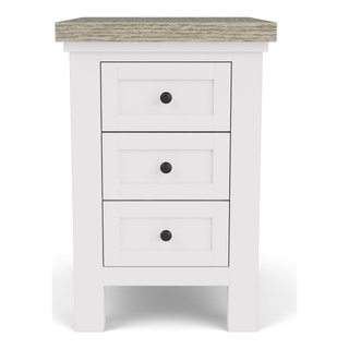 Riverside Furniture Cora Chairside Table - Transitional - Side Tables ...