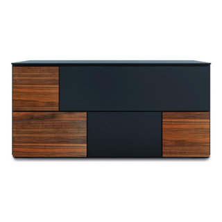 Loft Sideboard Anthracite And Walnut - Modern - Buffets And Sideboards ...