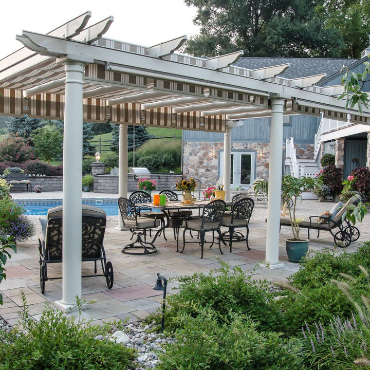 Entrance Pergola - Photos & Ideas | Houzz