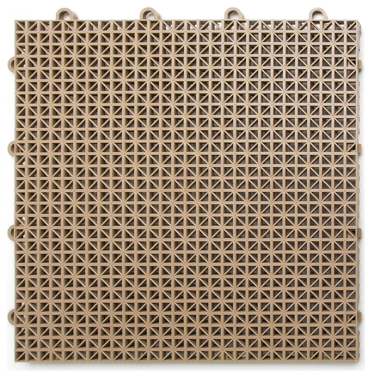 DT40BEIG DuraGrid Outdoor Modular Interlocking Multi-Use Plastic Deck ...