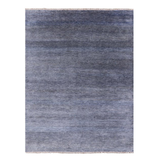 Savannah Gabbeh Wool & Silk Handmade Area Rug 8' X 10' - Q4003, 7' 6" X ...