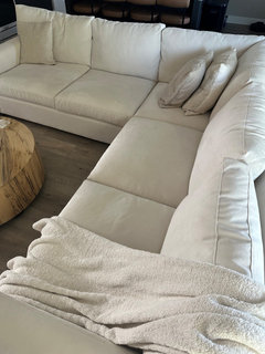 Crate and barrel axis sectional fabric