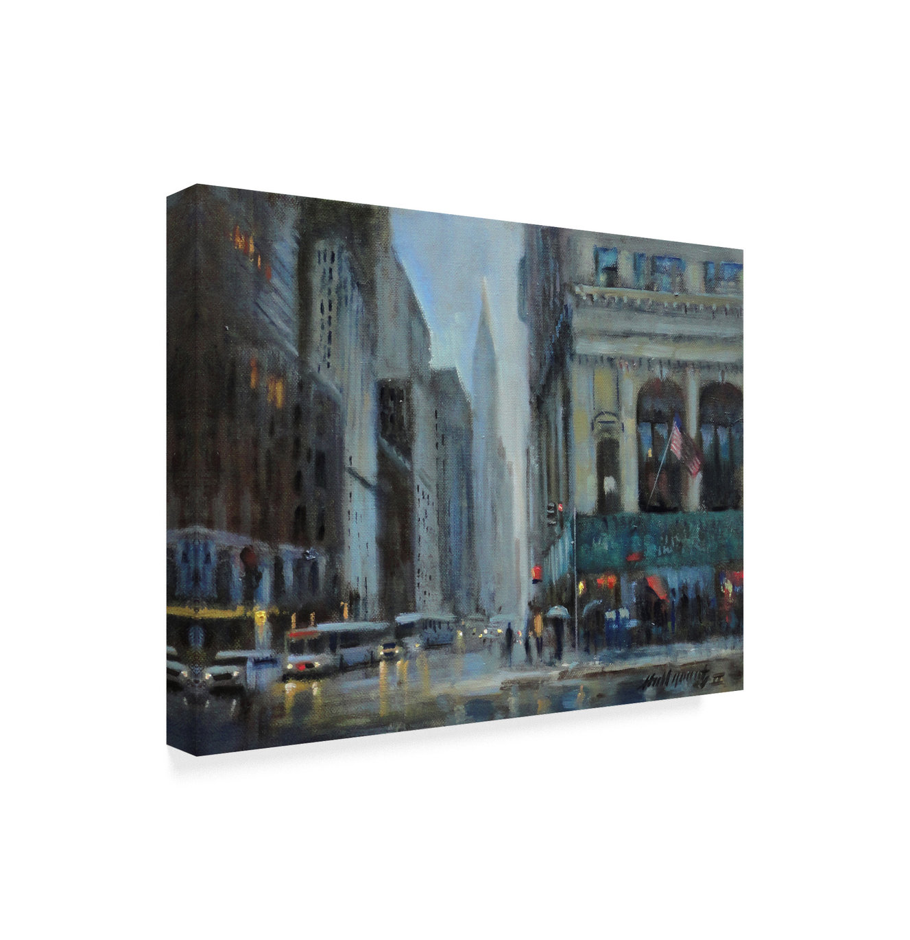 Hall Groat Ii 'Chrysler Building, Manhattan' Canvas Art, 19"x14 ...